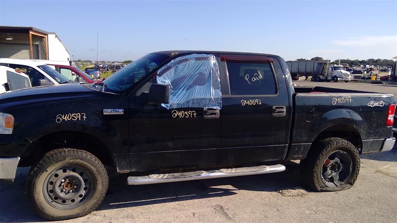FORD F150 PICKUP 2006-2007 Front 4x4, 6 lug wheel (base payload), w/o ...