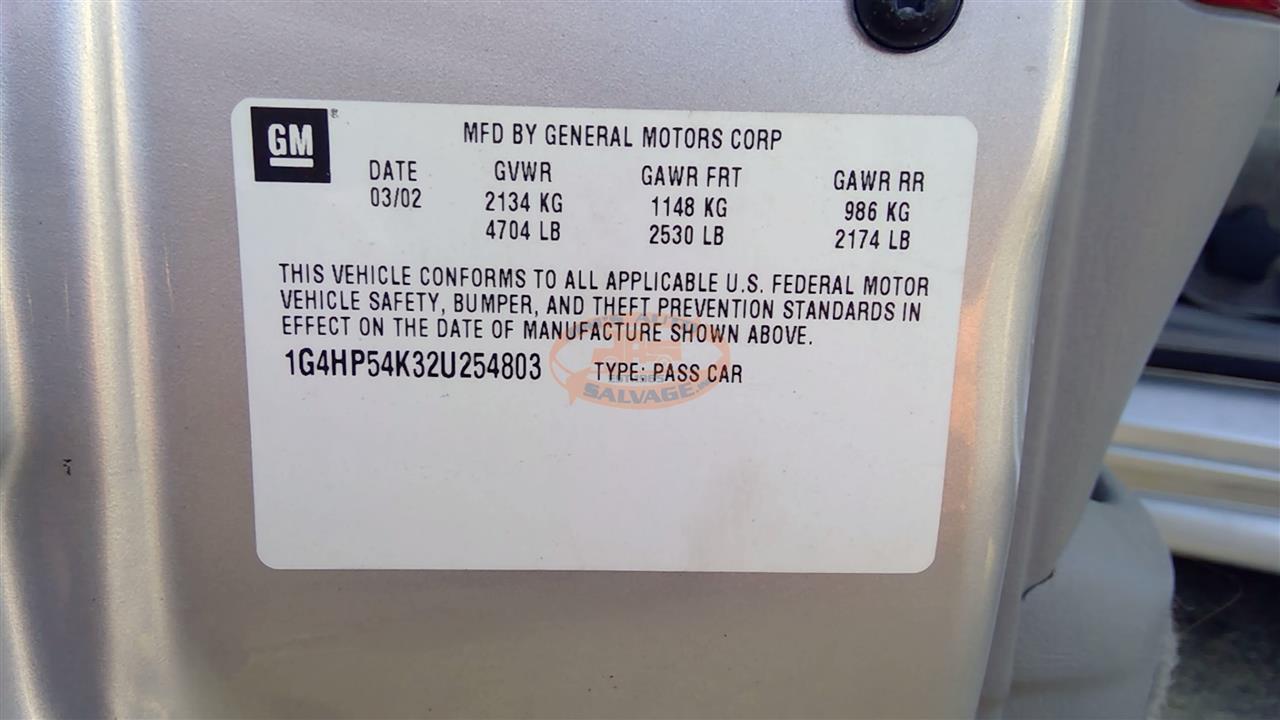 2002 BUICK BUICK Fuel Tank - Jim's Domestic Auto Salvage
